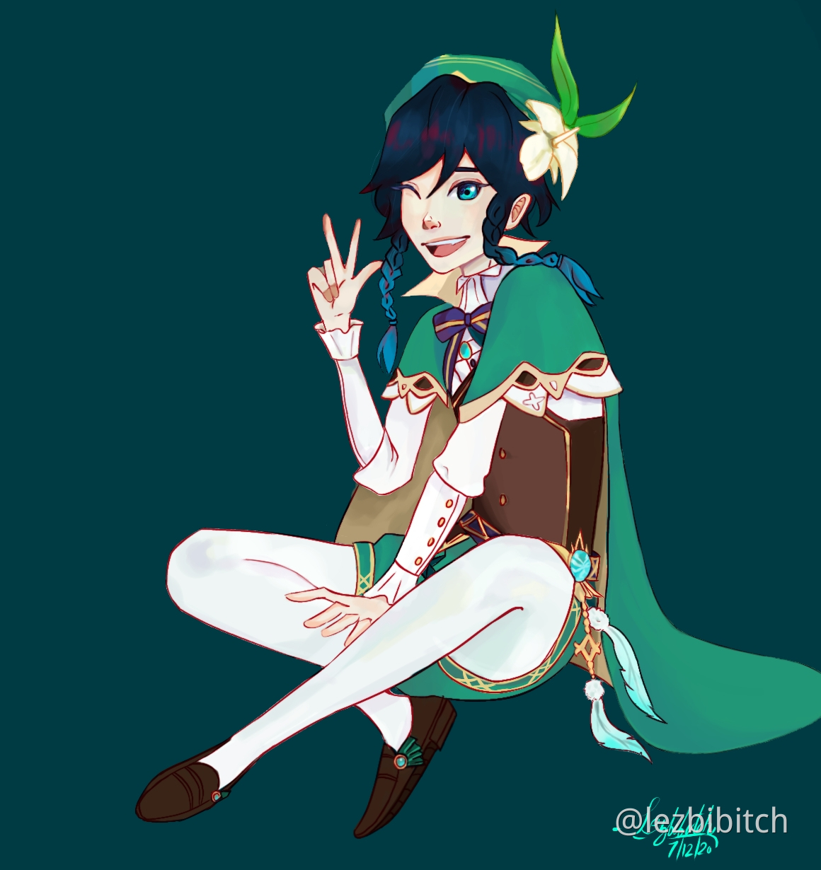 best girl venti Genshin Impact | HoYoLAB