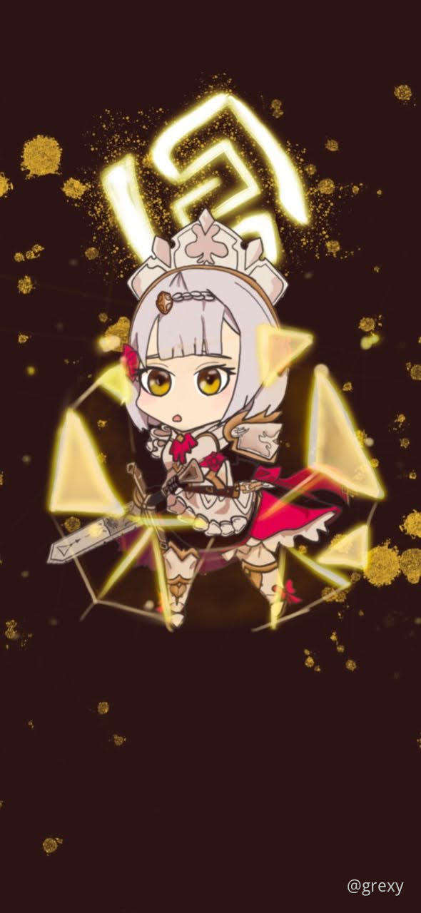 Noelle chibi Genshin Impact | HoYoLAB
