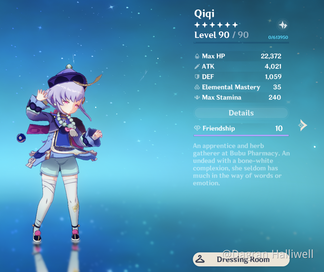 Wild Qiqi healing excessive amounts thanks to unlucky boi Bennet ...