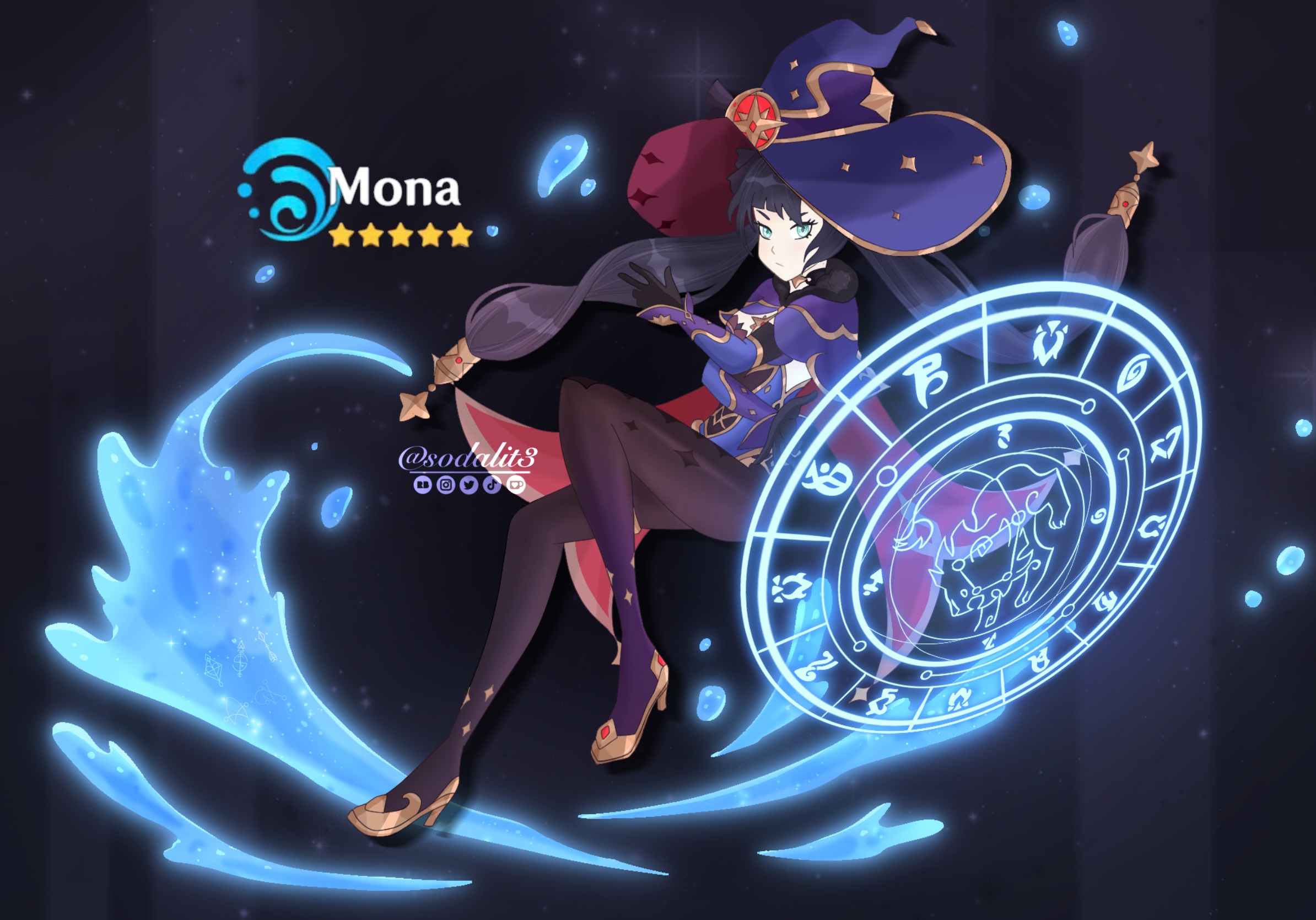 Mona Pull Genshin Impact | HoYoLAB