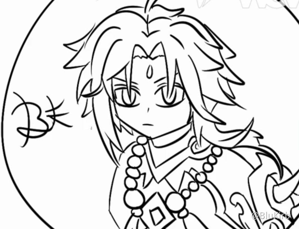 Xiao line art! Genshin Impact | HoYoLAB