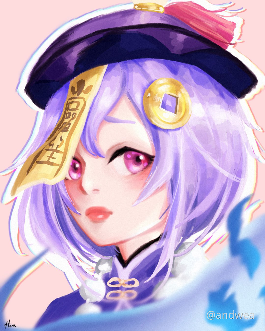 Finally lv. 2! Here's my drawing of Qiqi Genshin Impact | HoYoLAB