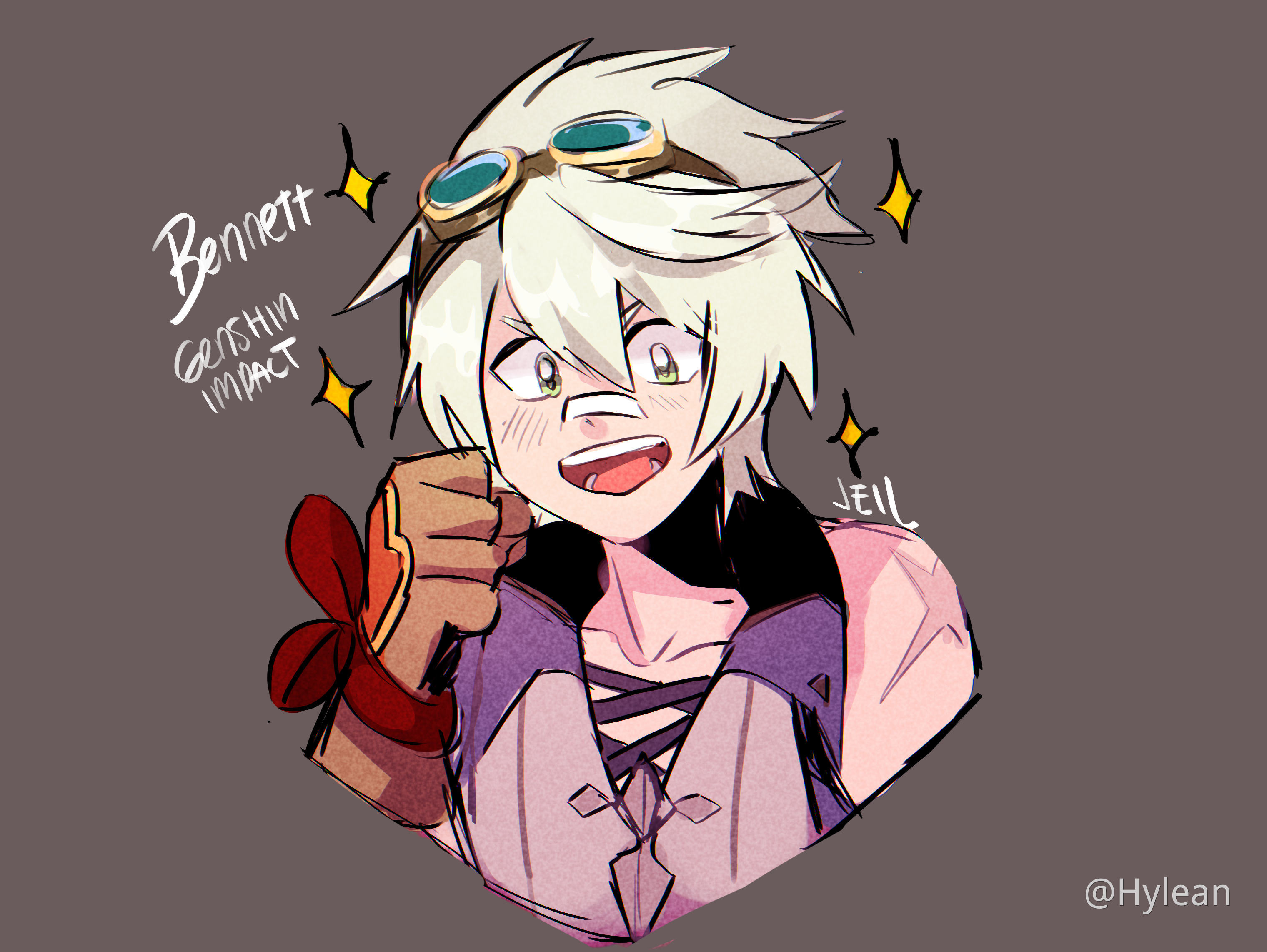 Dibujos de Bennet Genshin Impact | HoYoLAB