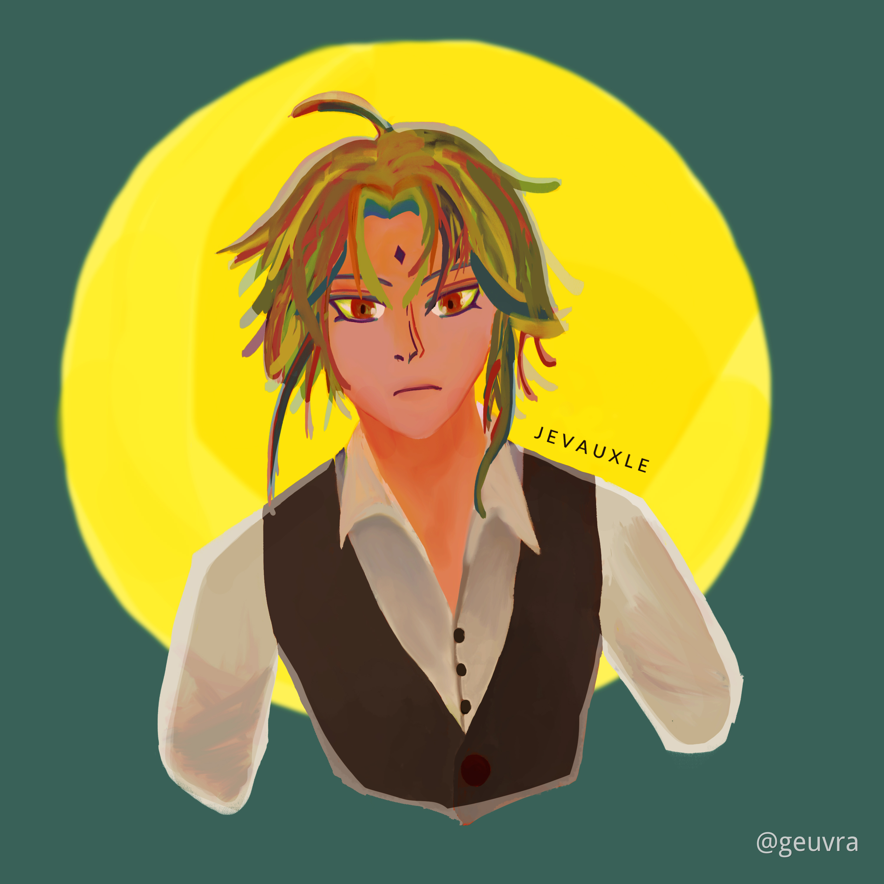 Colorful Xiao Genshin Impact | HoYoLAB