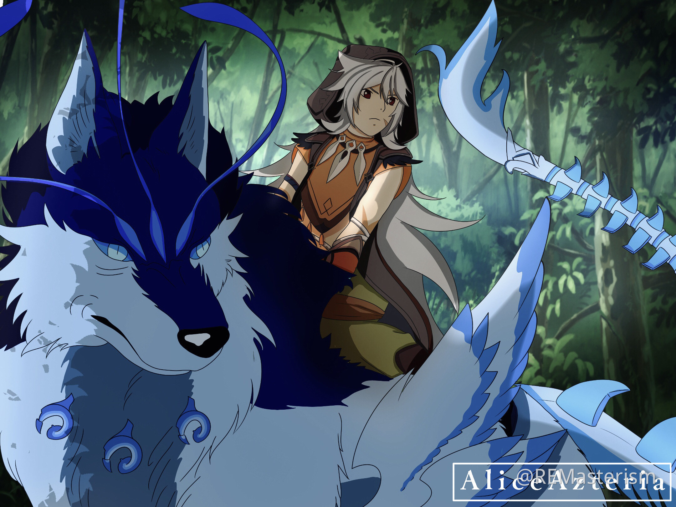 Studio Ghibli X Genshin Impact Fanart [Character: Razor] Genshin Impact | HoYoLAB