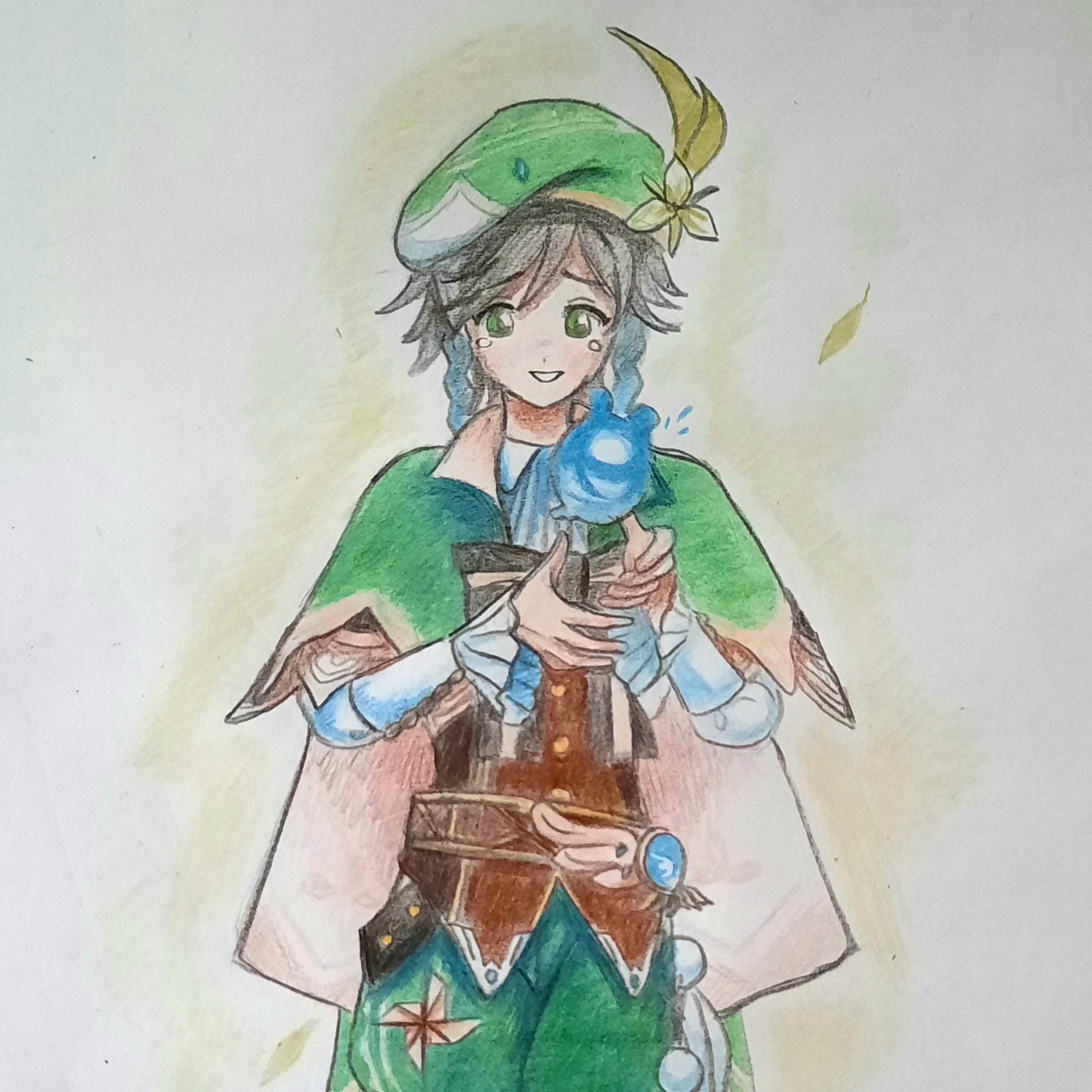 Venti and his seelie friend Genshin Impact | HoYoLAB