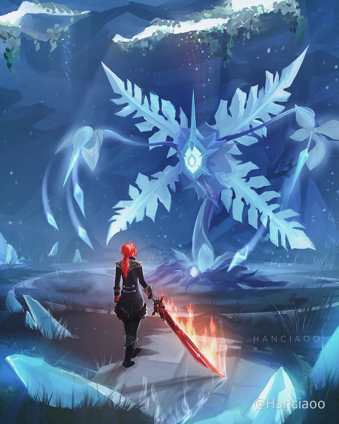 Fire and Ice Genshin Impact | HoYoLAB