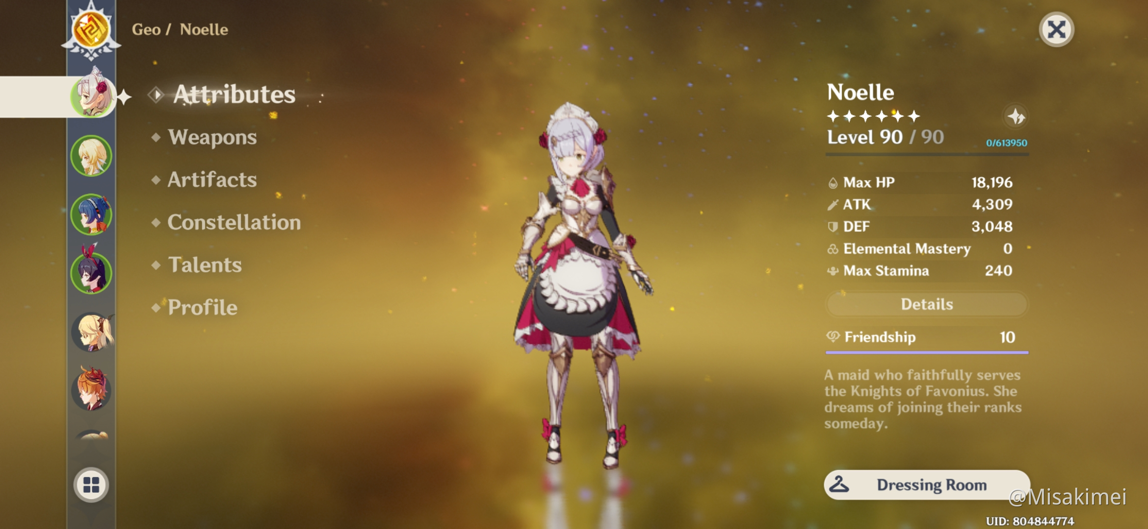 NOEL BUILD "NOW SHE RETIRED" Genshin Impact | HoYoLAB