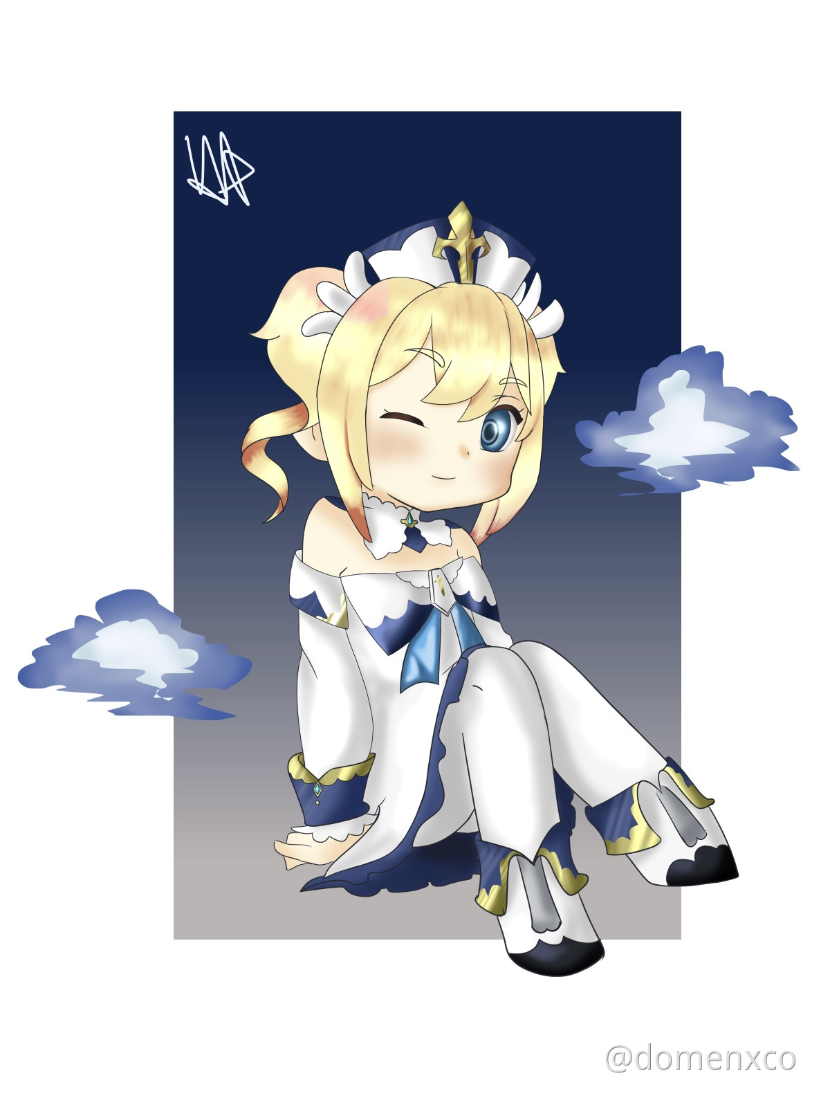 I made a chibi Barbara💧🌧 Genshin Impact | HoYoLAB