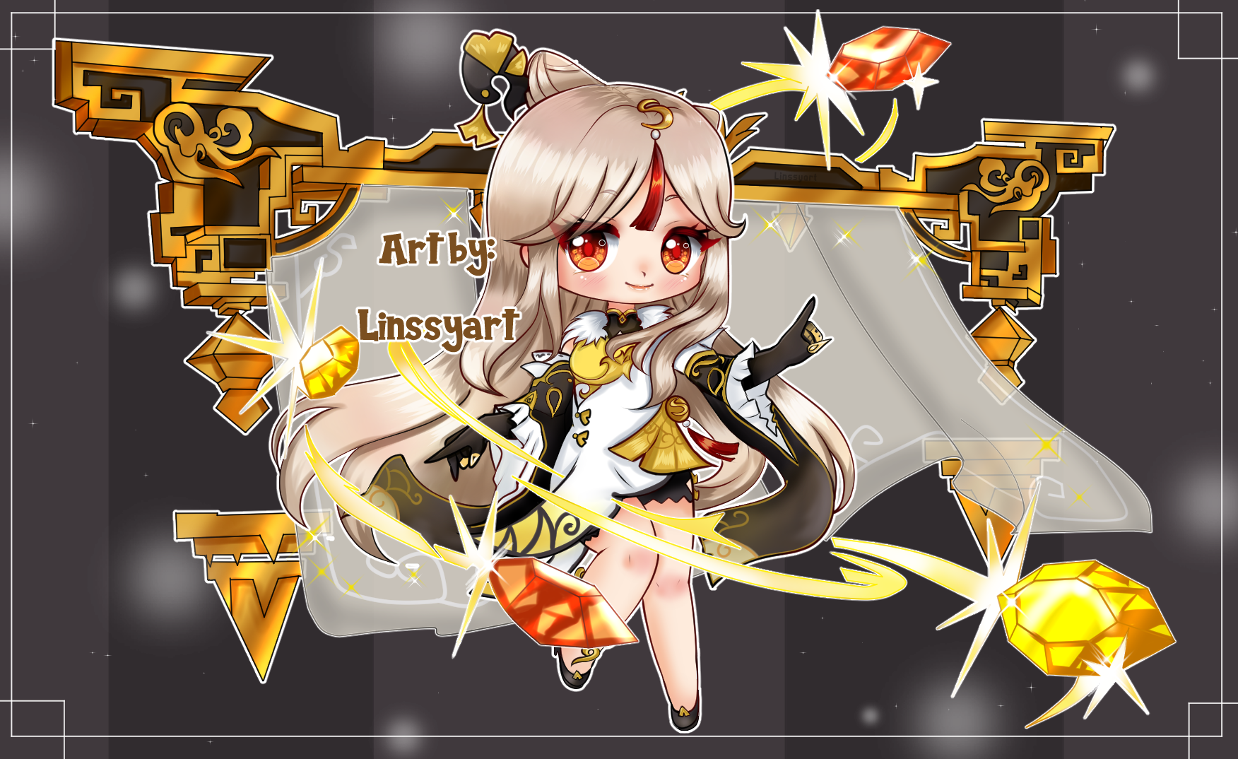 Chibi Ningguang ♥ Wallpaper Genshin Impact | HoYoLAB