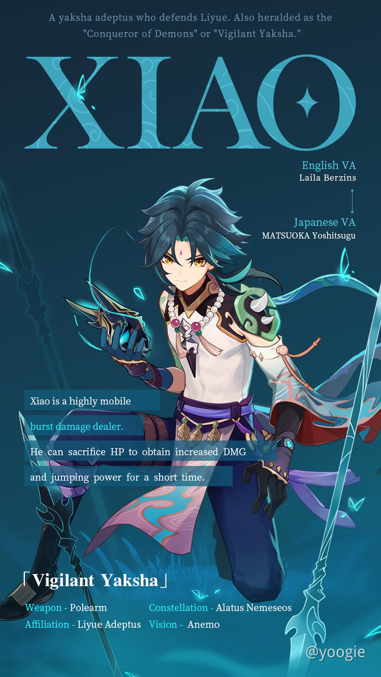 mihoyo gods please give me xiao Genshin Impact | HoYoLAB