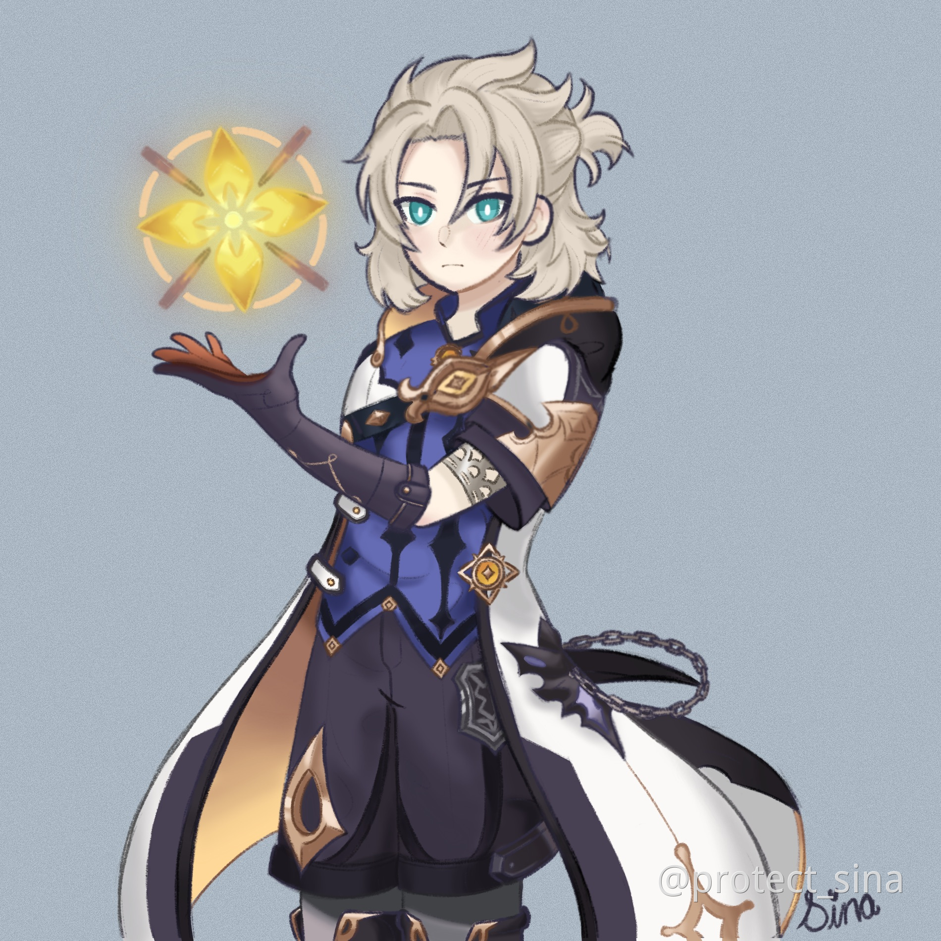 albedo redraw Genshin Impact | HoYoLAB