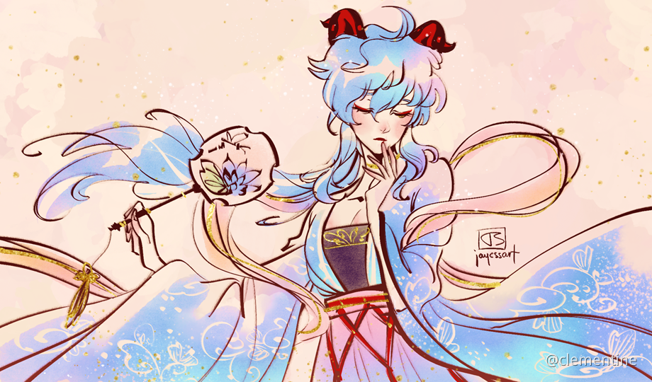 Ganyu in Hanfu Genshin Impact | HoYoLAB