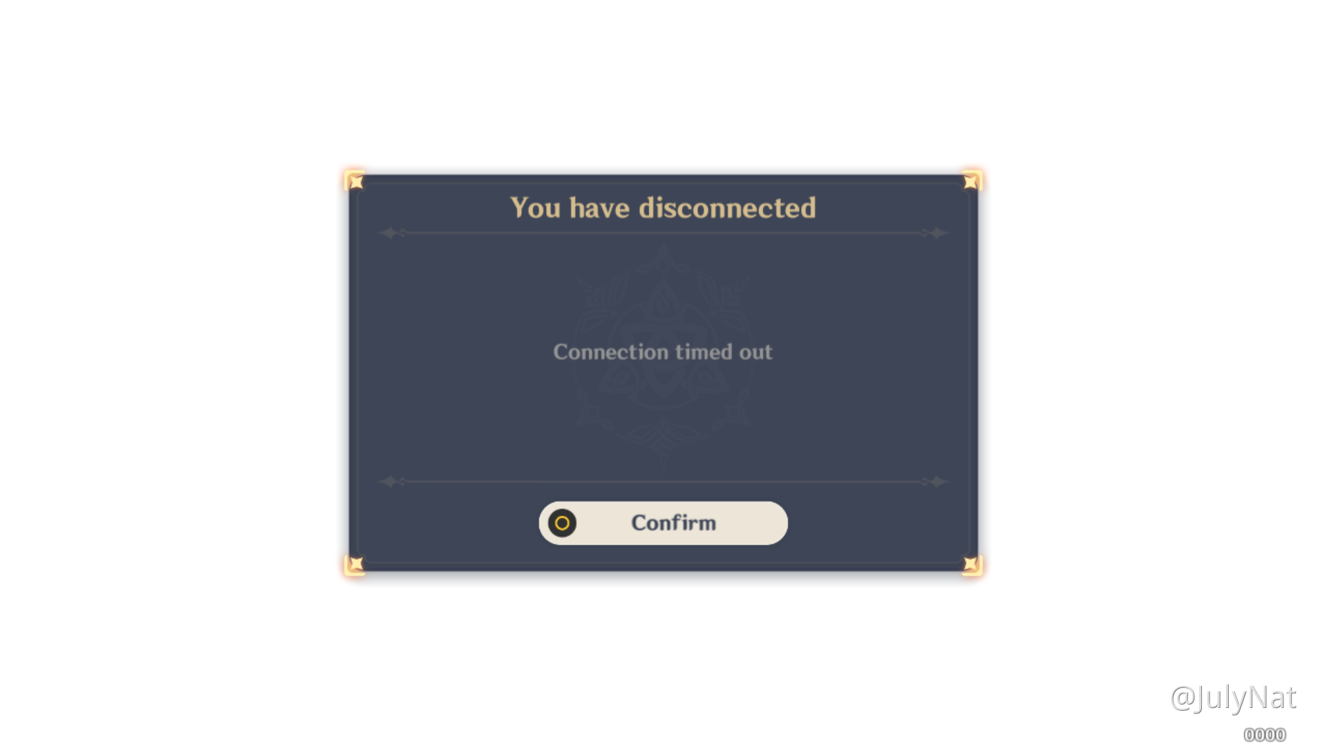 Connection timed out Genshin Impact | HoYoLAB