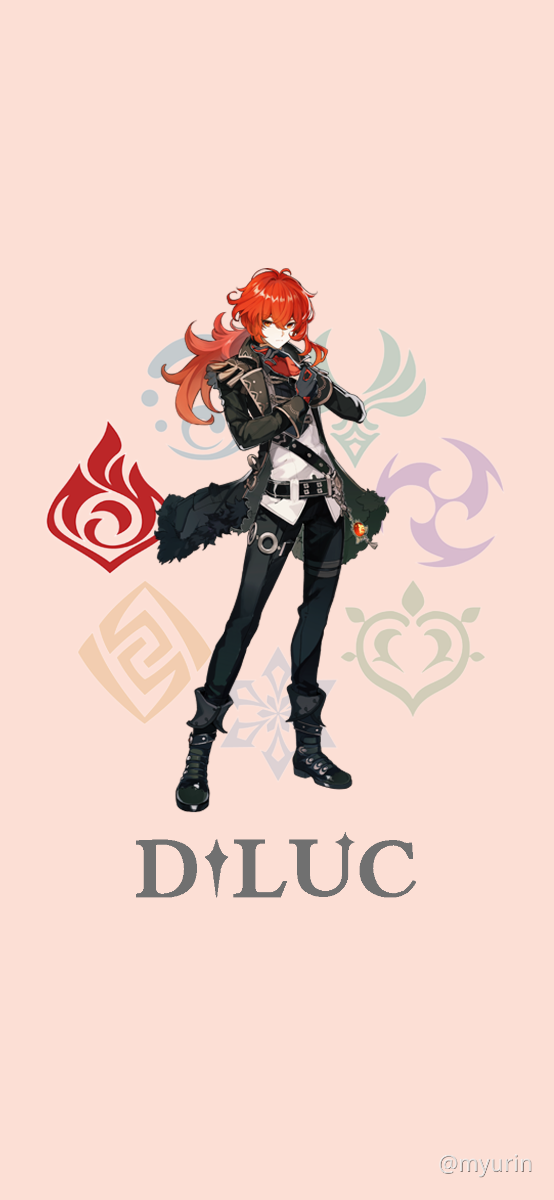 [WALLPAPER] Diluc Genshin Impact | HoYoLAB