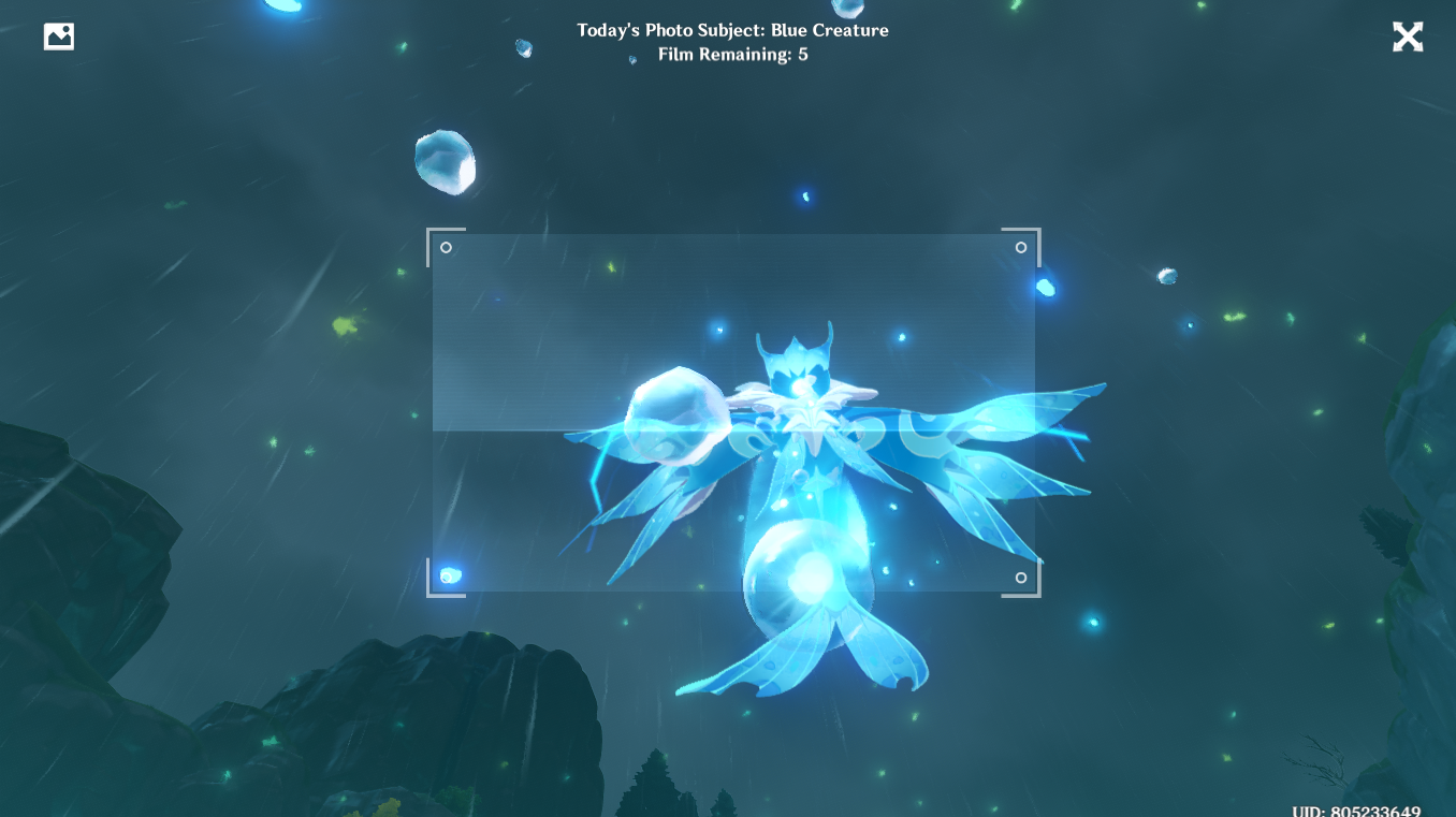 We just need to capture a BLUE CREATURE you say? Genshin Impact | HoYoLAB