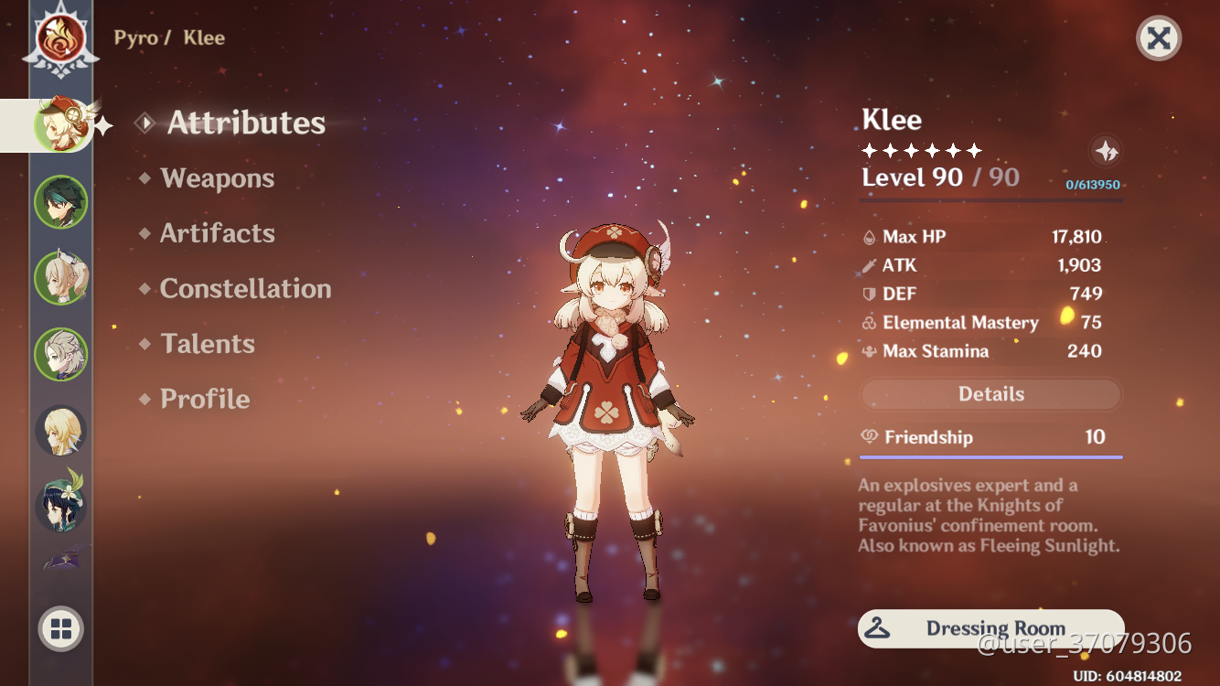 Klee build Genshin Impact | HoYoLAB