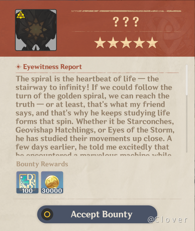 WHAT IS THIS BOUNTY DESCRIPTION I CAN'T- Genshin Impact | HoYoLAB