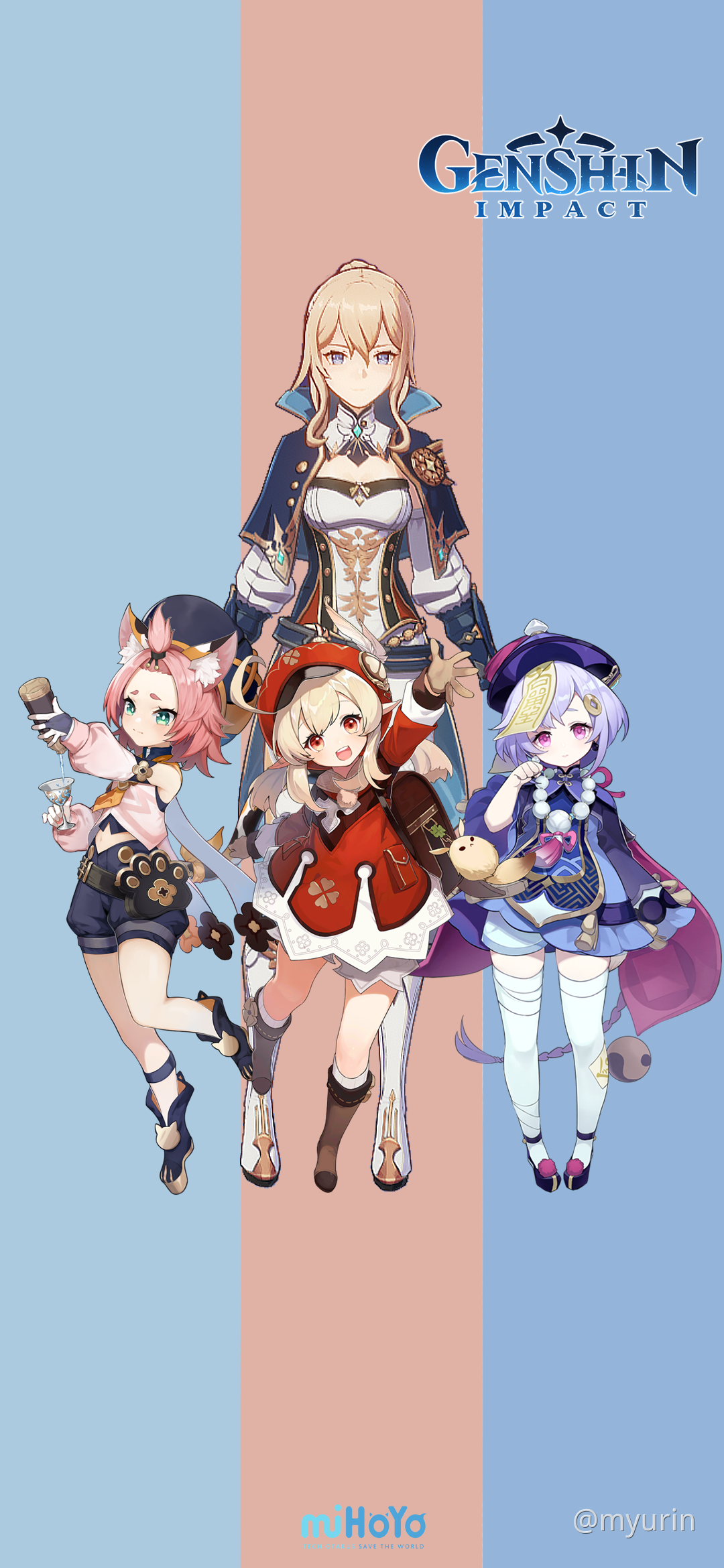 [WALLPAPER] Jean x Loli Trio Genshin Impact | HoYoLAB