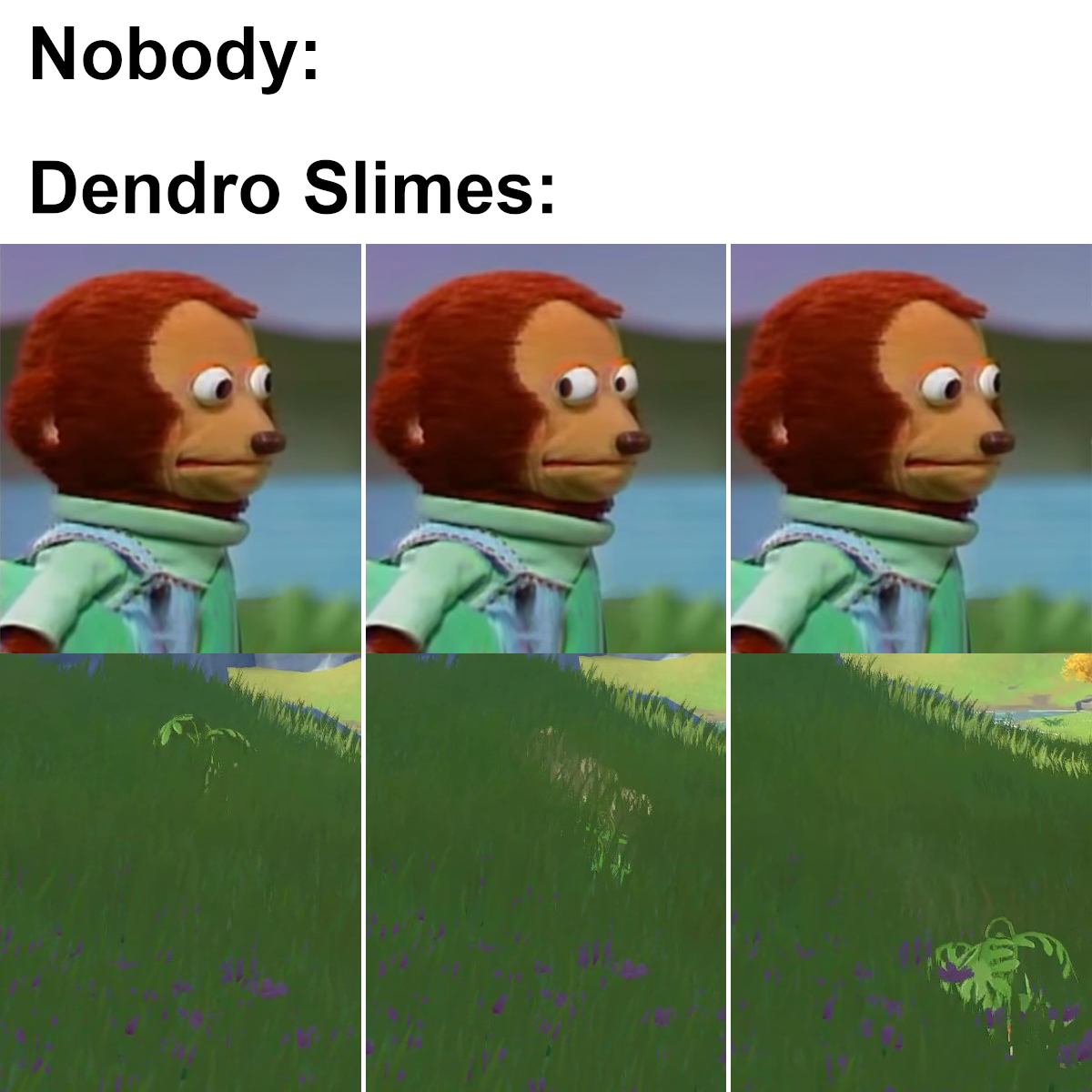 Dendro Slimes be like Genshin Impact | HoYoLAB