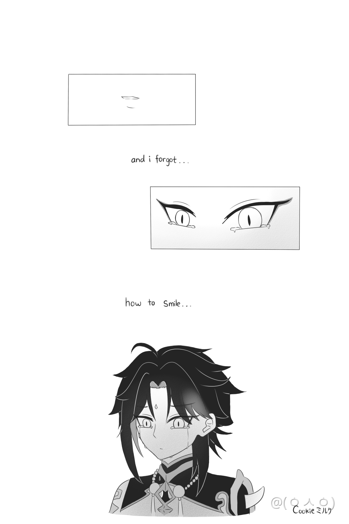 Xiao fanart comic Genshin Impact | HoYoLAB