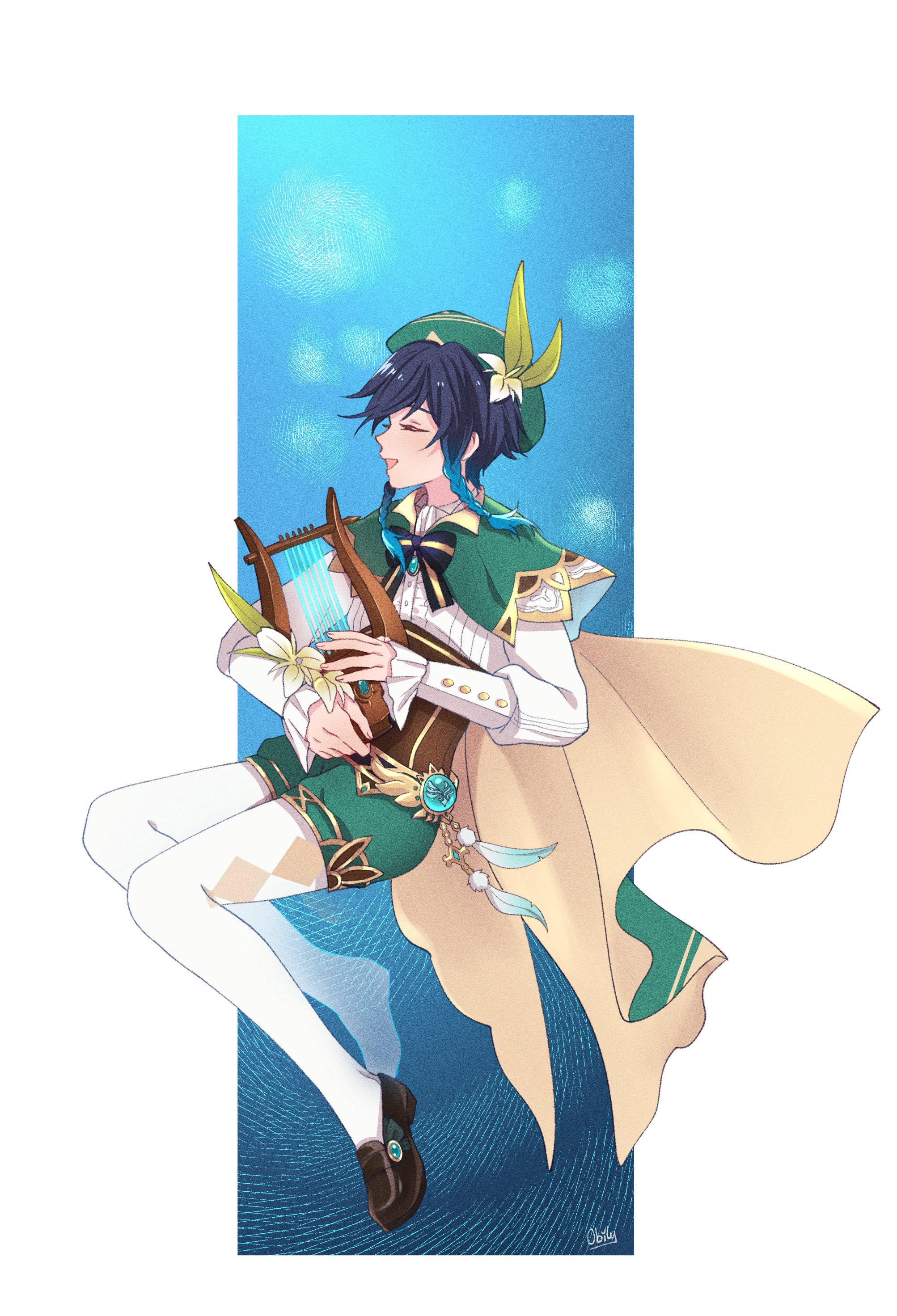 More Venti Art Genshin Impact | HoYoLAB