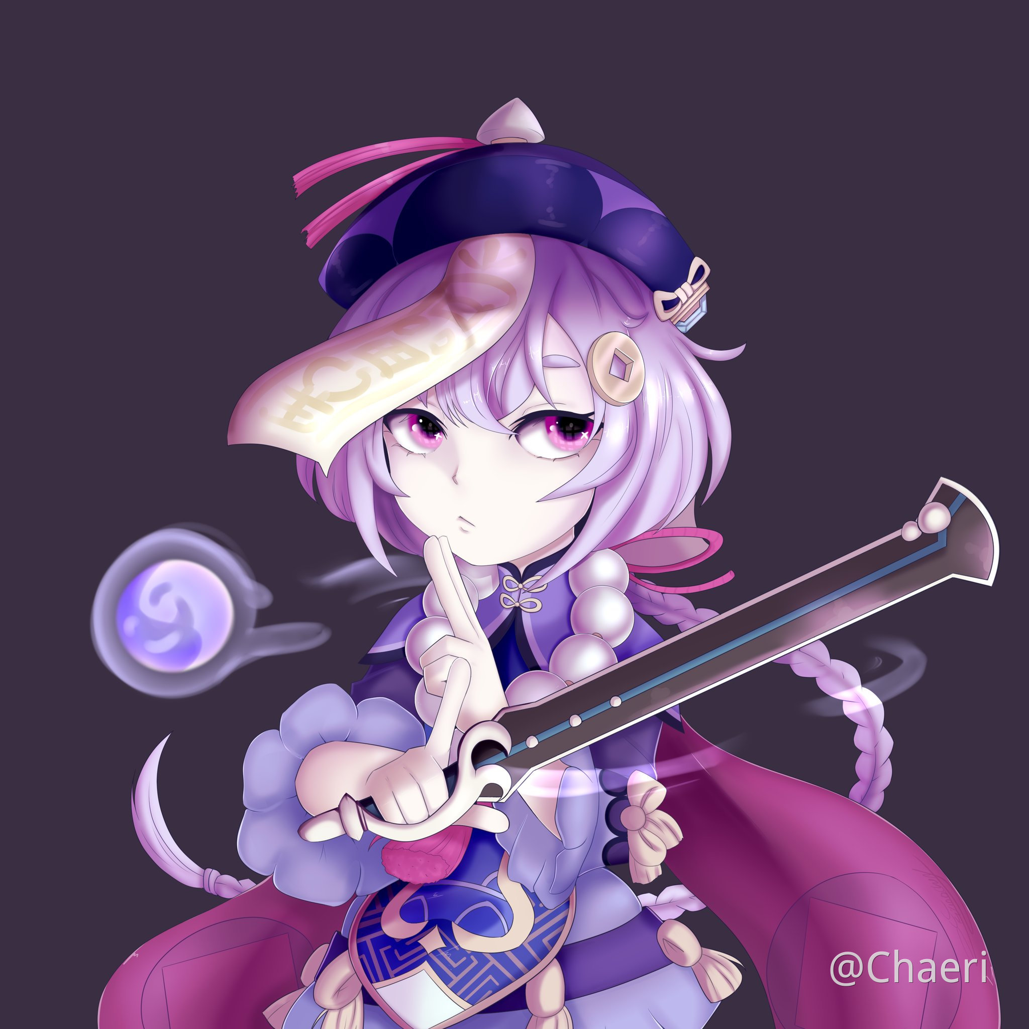 I drew a Qiqi~ Genshin Impact | HoYoLAB