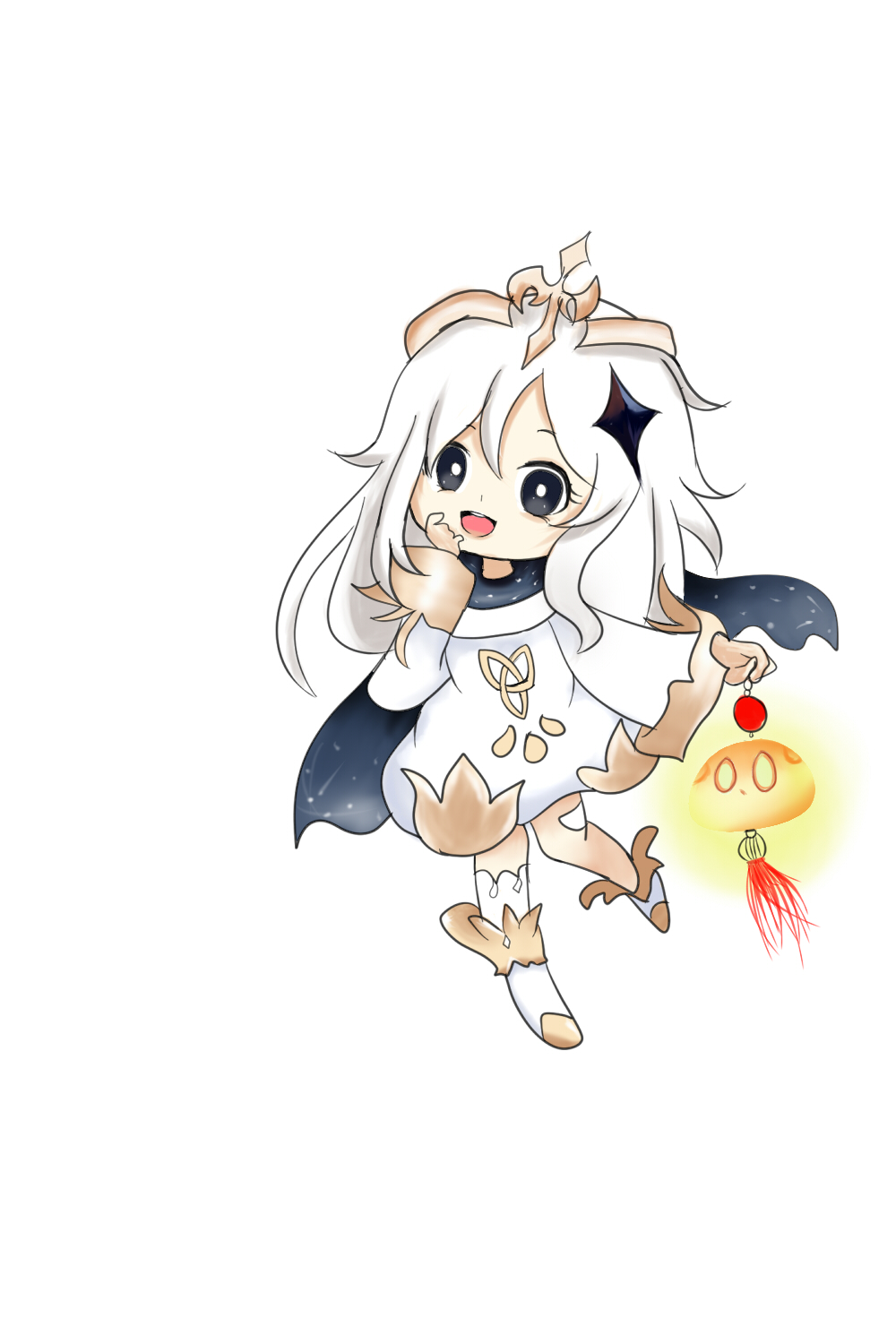 [Sea of Light Fanart] Paimon's greeting Genshin Impact | HoYoLAB