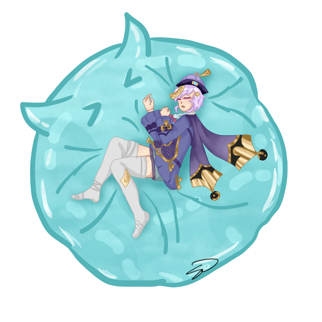 sleepy Qiqi Genshin Impact | HoYoLAB