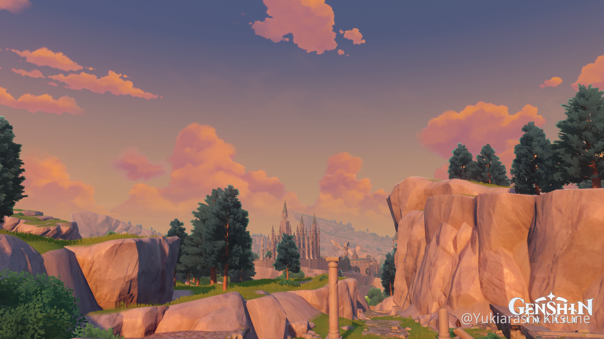 The beautiful Landscape of Teyvat~ Genshin Impact | HoYoLAB