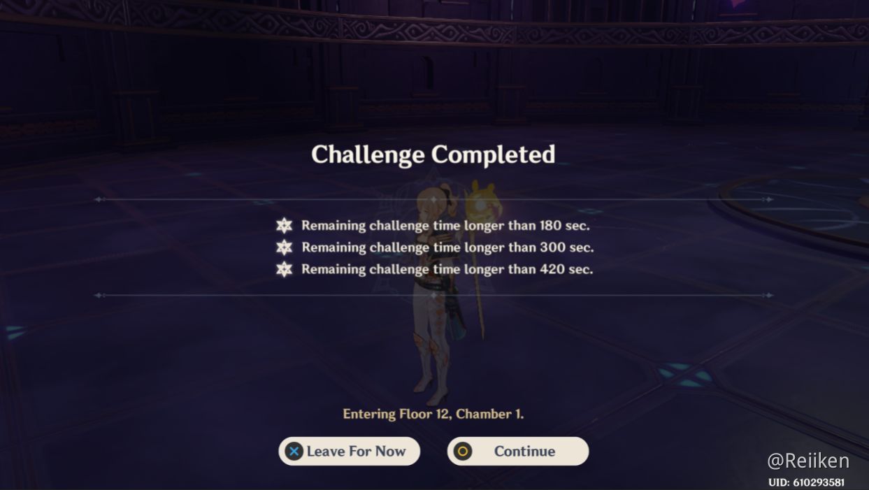 Finally 12-starred Abyssal Moon Spire (9-12)! Genshin Impact | HoYoLAB