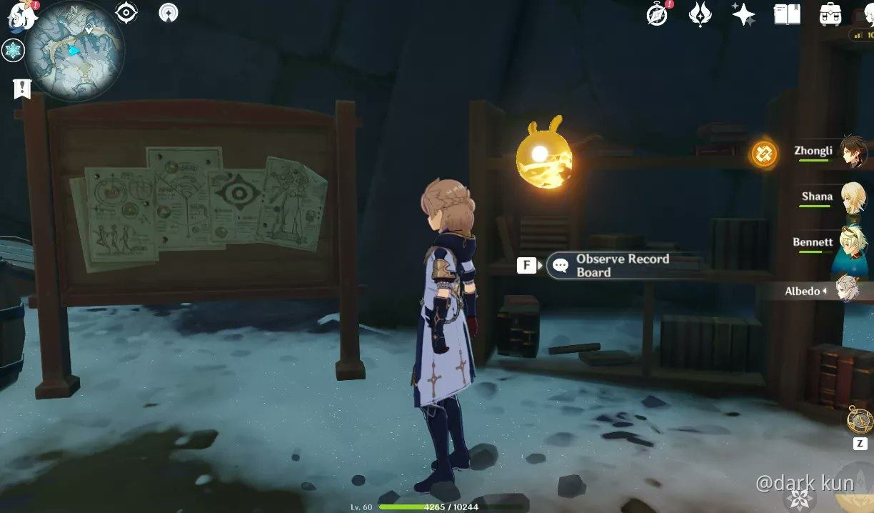 Albedo and that dubious looking animation run cycle in his lab Genshin ...