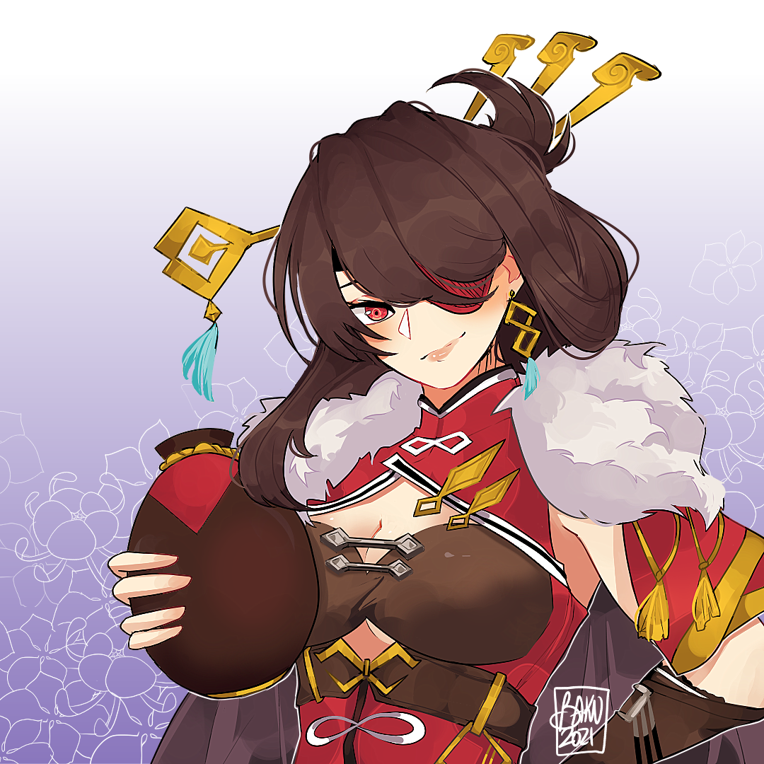 Happy birthday Beidou! (art by me) Genshin Impact | HoYoLAB