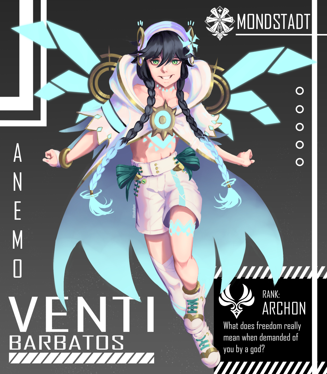 Random Venti Redesign Genshin Impact | HoYoLAB