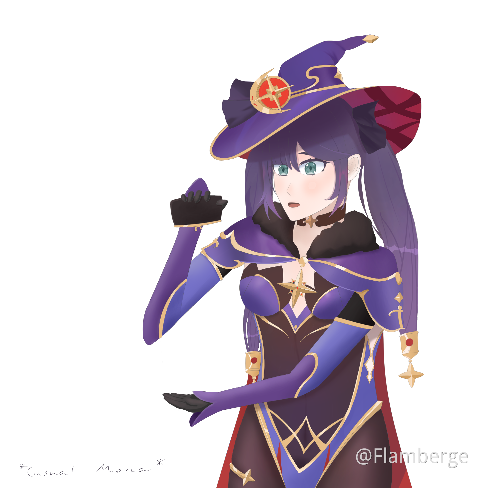Casual Mona Genshin Impact | HoYoLAB