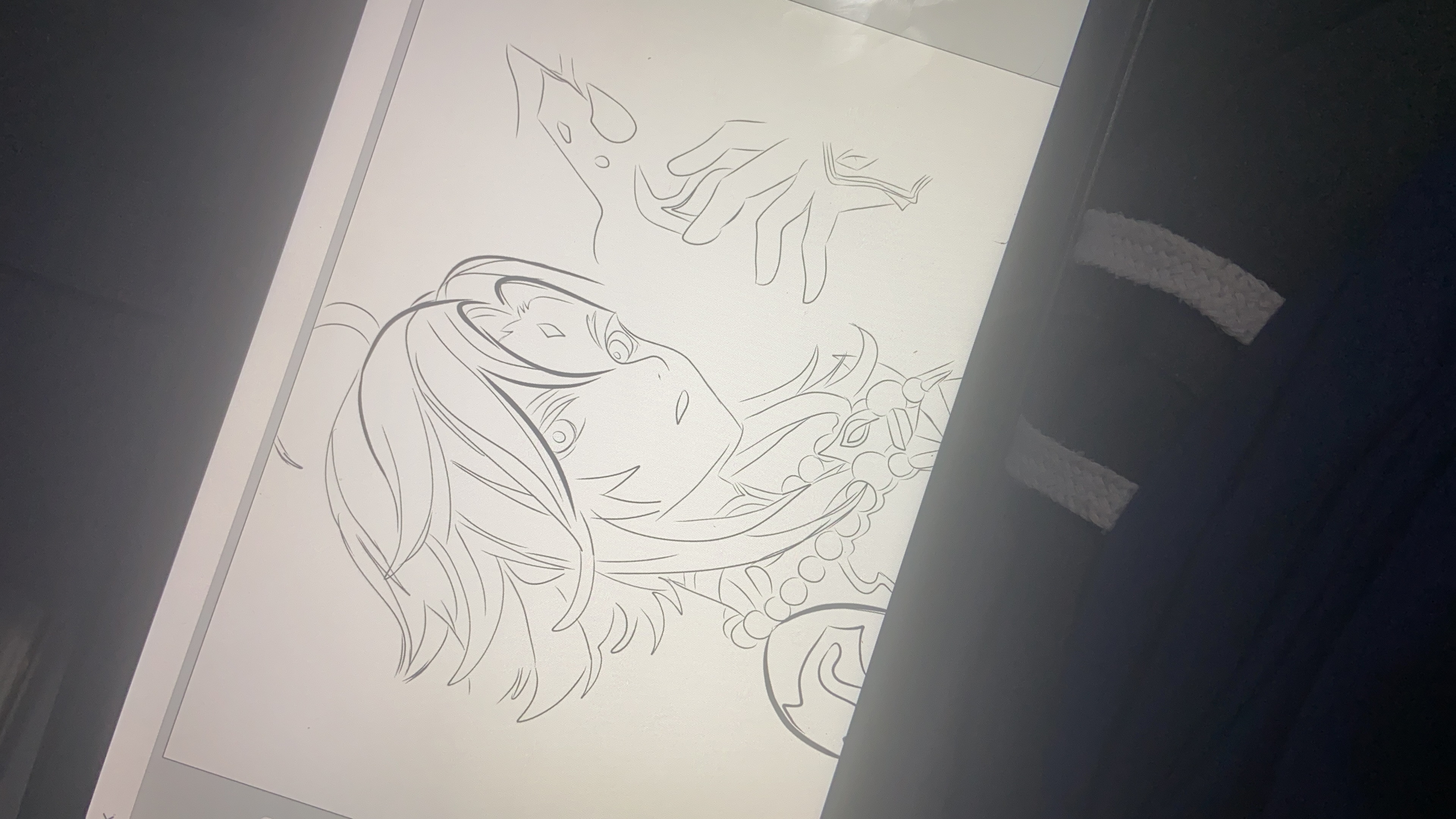 Xiao sketch line Genshin Impact | HoYoLAB