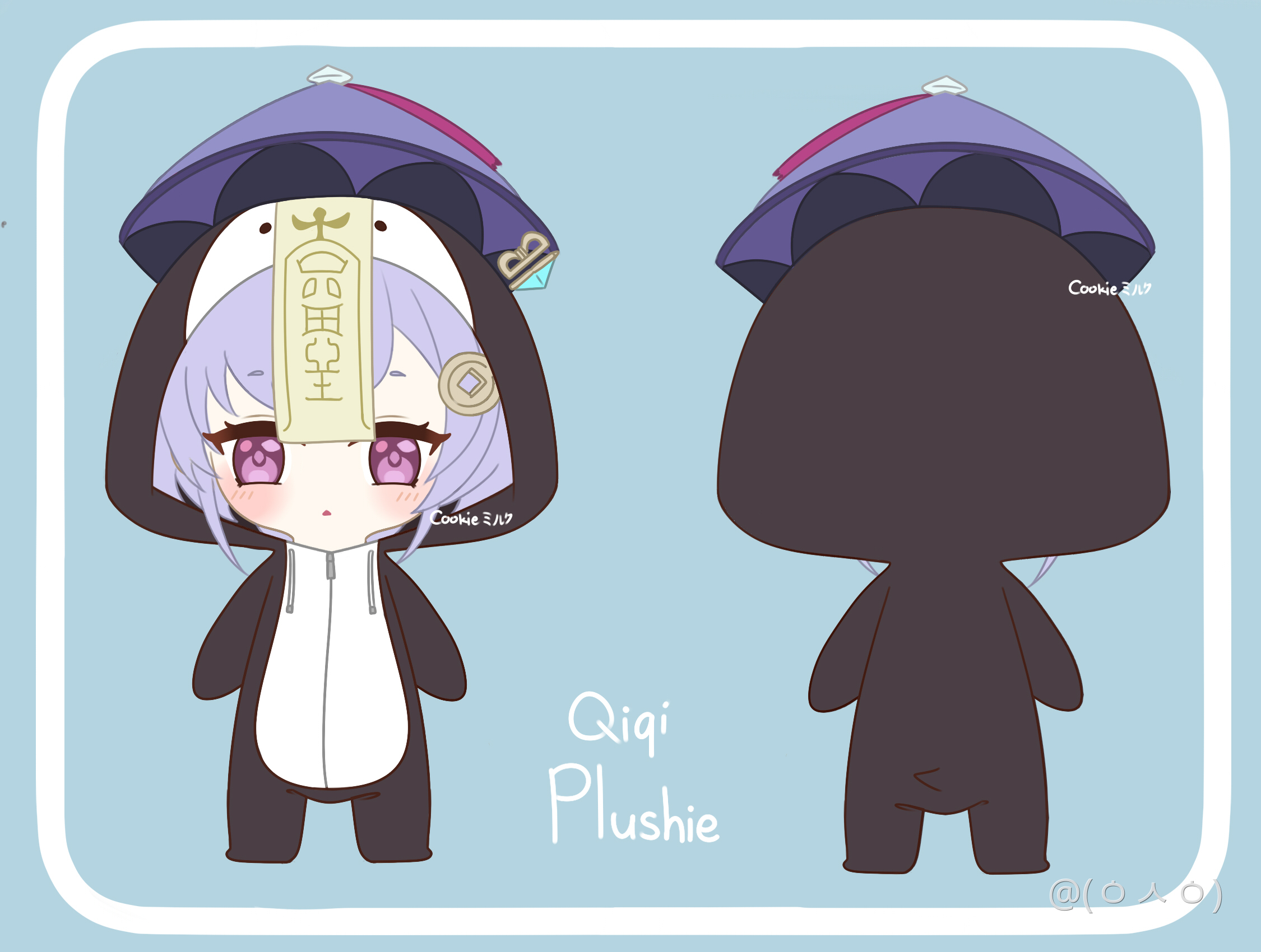 Qiqi and klee plushie ideas design Genshin Impact | HoYoLAB