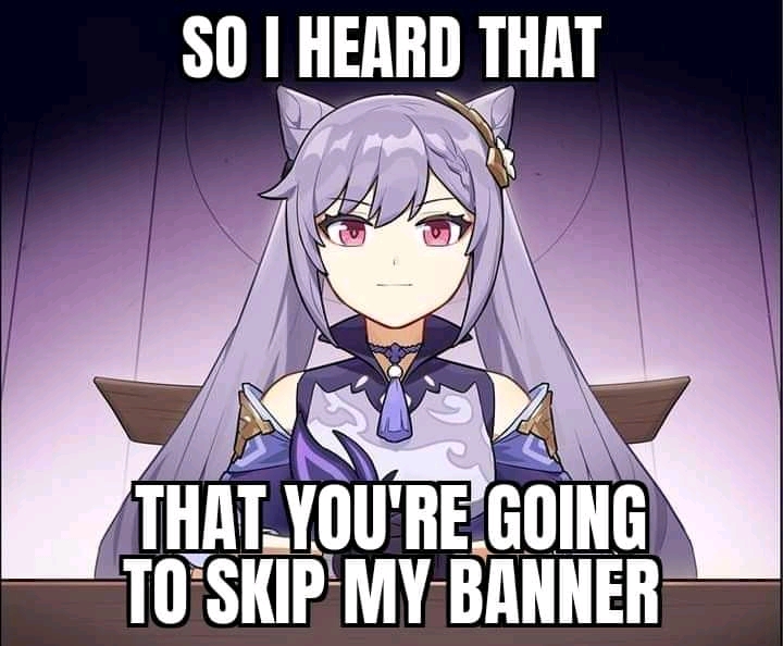 Sarcastic Keqing Genshin Impact | HoYoLAB