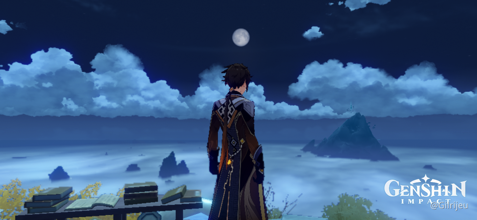 Is the adeptus' abode higher than the floating thingy on top of ...