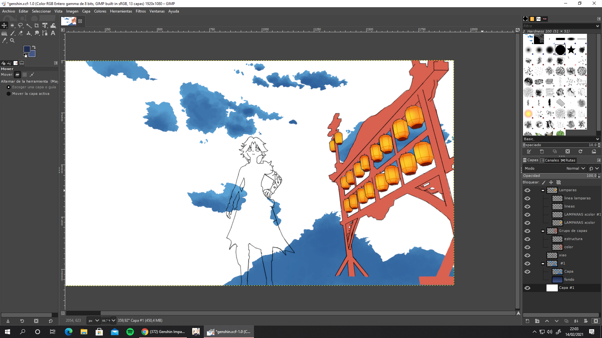 A Sea of Lights -"Xiao's Wish"/"El Deseo de Xiao" Genshin Impact | HoYoLAB
