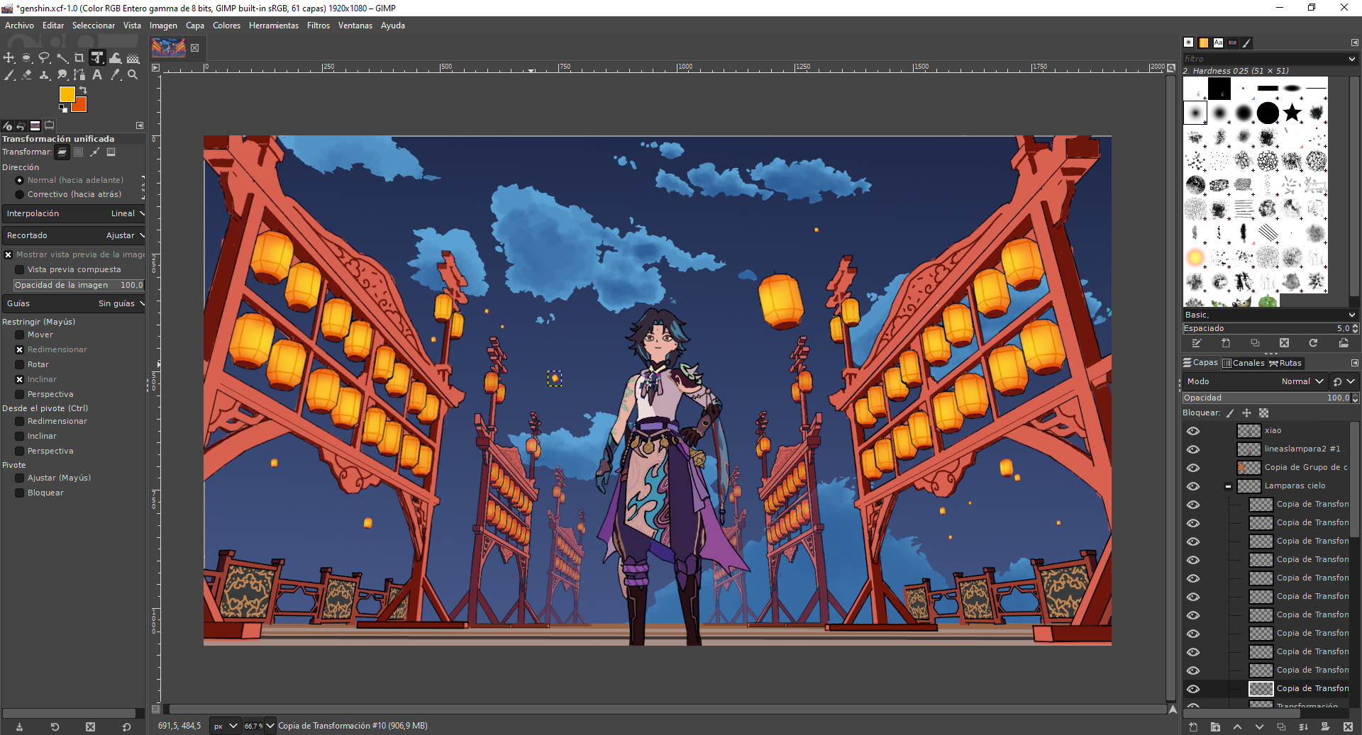 A Sea of Lights -"Xiao's Wish"/"El Deseo de Xiao" Genshin Impact | HoYoLAB