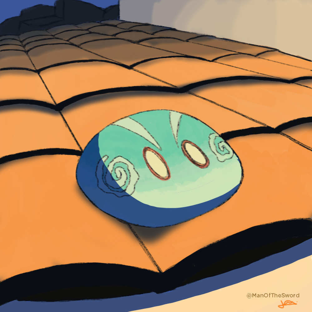 Anemo slime sees lanterns from a rooftop! Genshin Impact | HoYoLAB
