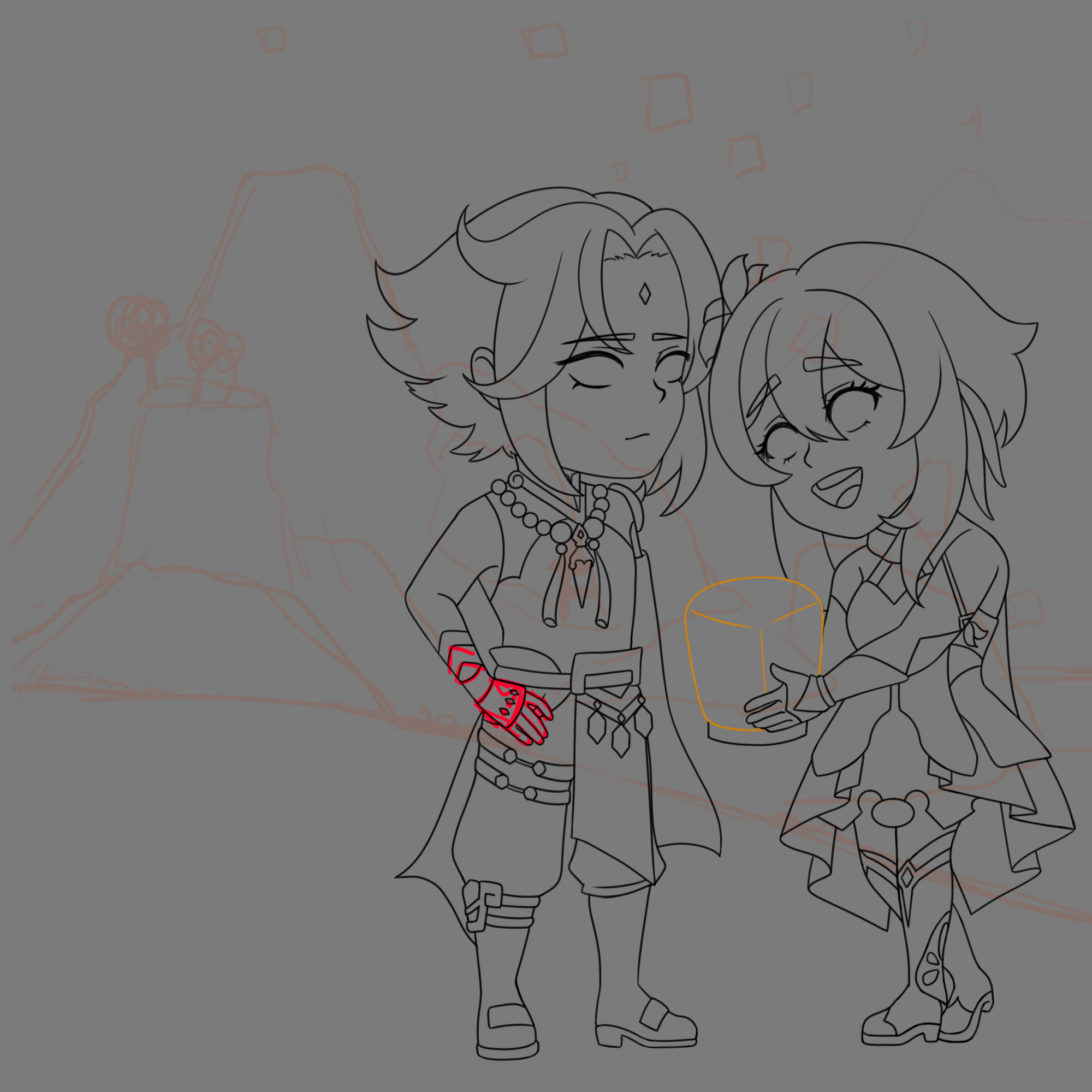 A Sea of Lights - A warm gaze Genshin Impact | HoYoLAB