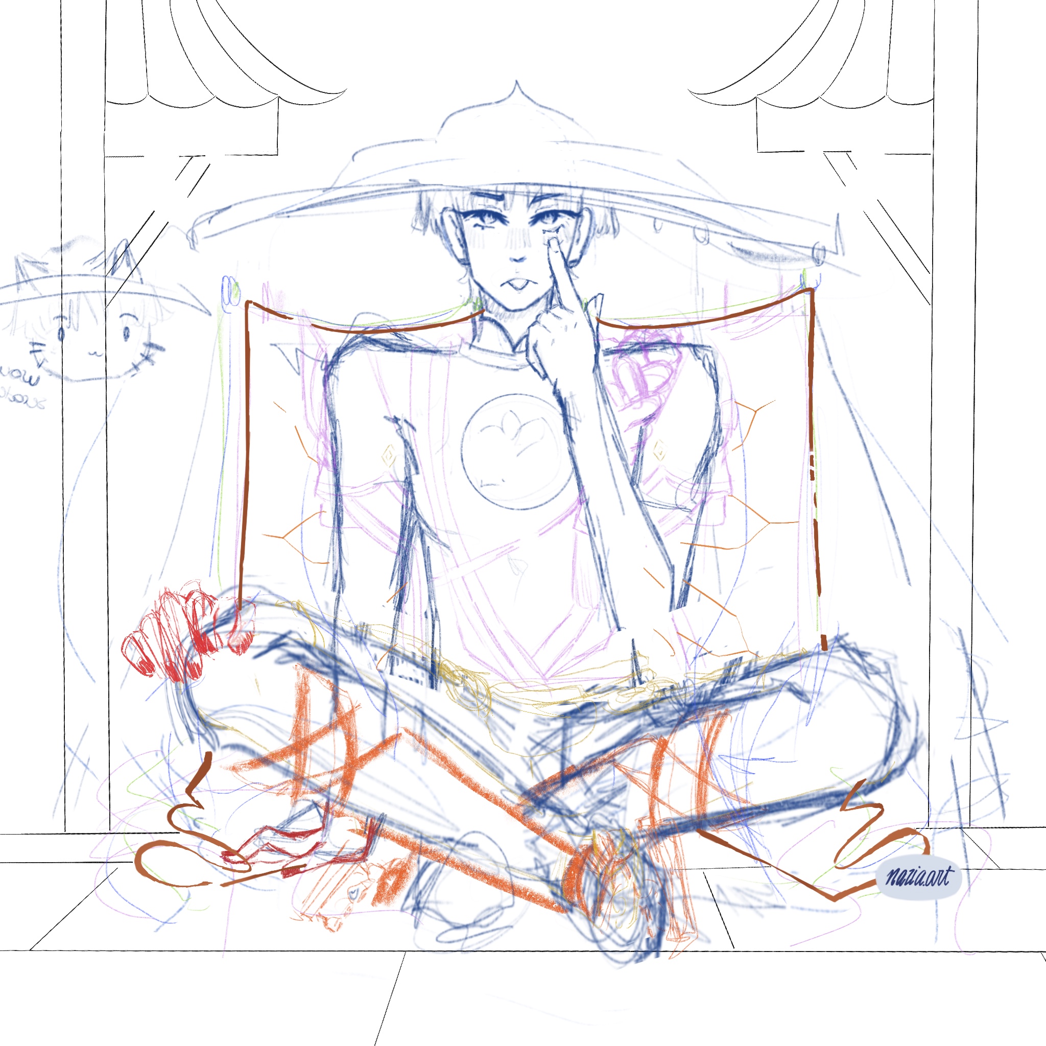 A Sea of Lights - A Visit from the Eighth Harbinger Genshin Impact ...