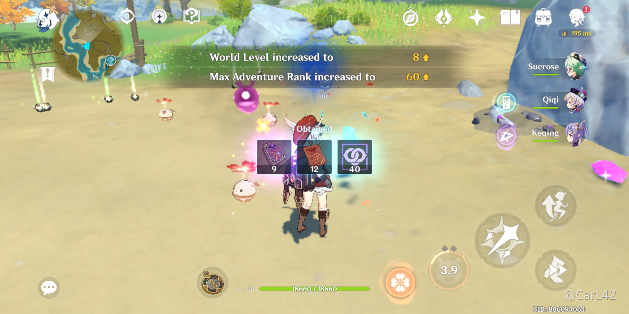 World Level 8 reached Genshin Impact | HoYoLAB