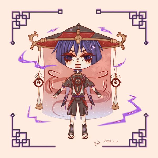 Chibi Scaramouche Genshin Impact | HoYoLAB