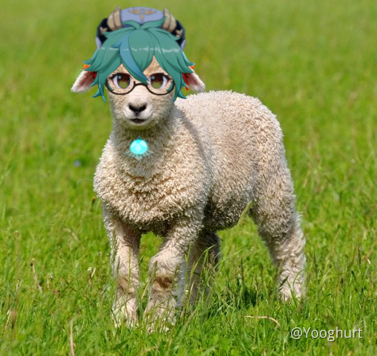 She is a sheep! Genshin Impact | HoYoLAB