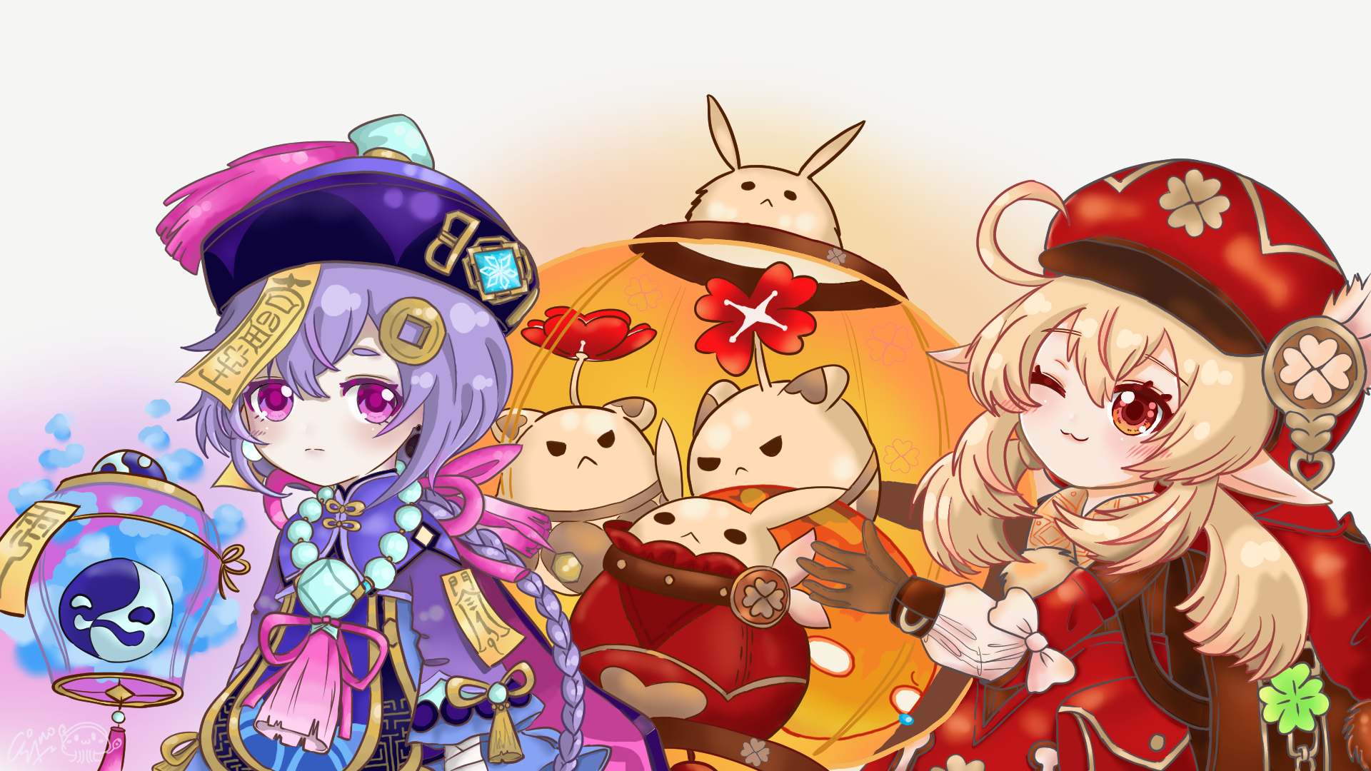 A Sea of Lights – Qiqi & Klee's Wishes Genshin Impact | HoYoLAB