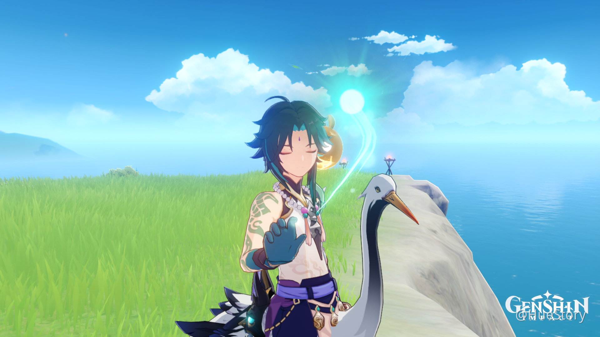 Xiao becomes one with the Bird?? Genshin Impact | HoYoLAB
