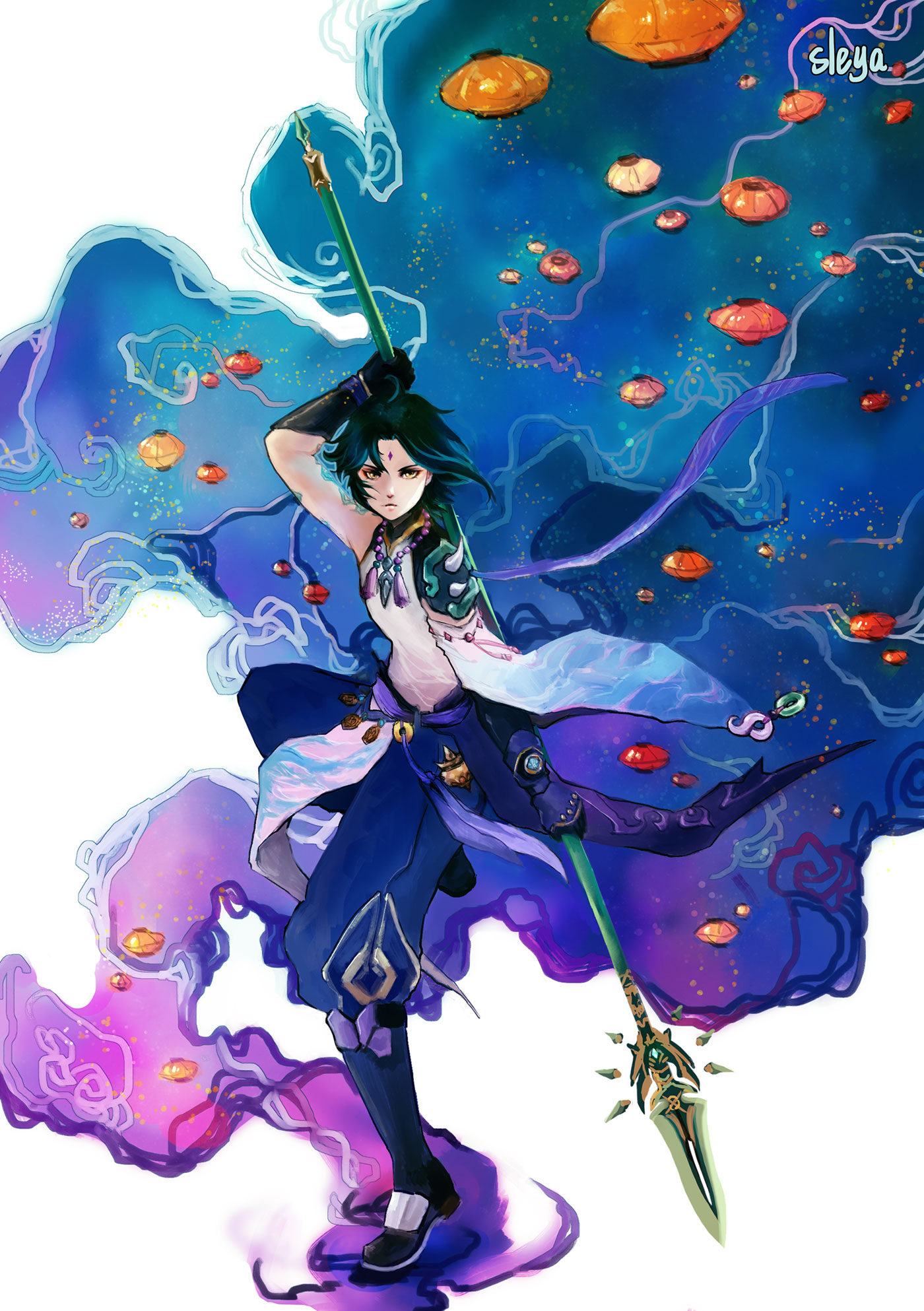 A Sea of Lights - Wind Guardian Genshin Impact | HoYoLAB